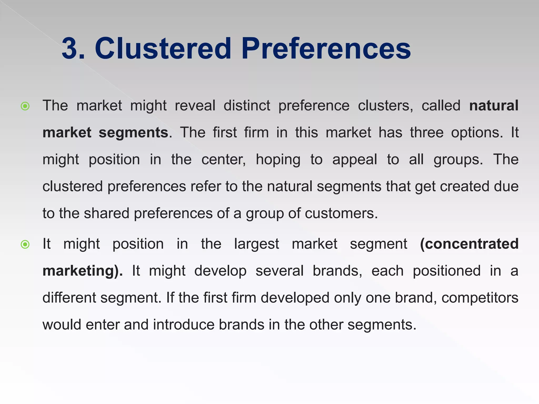 Levels and Pattern of Market Segmentation | PPTX