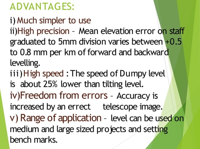 Leveling basic surveying third year engineering | PPT