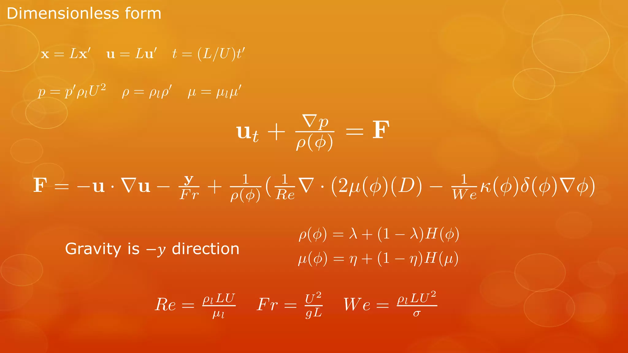 Level Set Method For Droplet Simulation Ppt