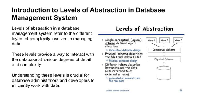 Levels Of Abstraction In Database Management System.pptx