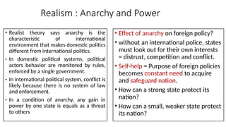 LEVELS OF ANALYSIS & THEORIES OF FOREIGN POLICY.pptx