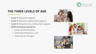 Levels of Autism Spectrum Disorder || Advancells | PPTX