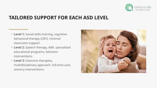 Levels of Autism Spectrum Disorder || Advancells | PPTX