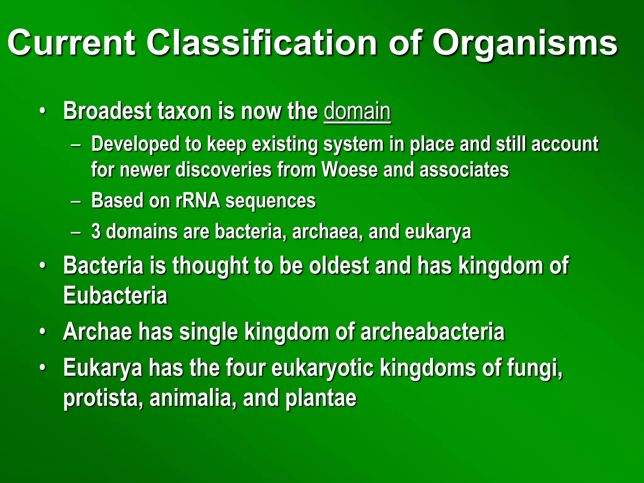 Levels of classification | PPTX