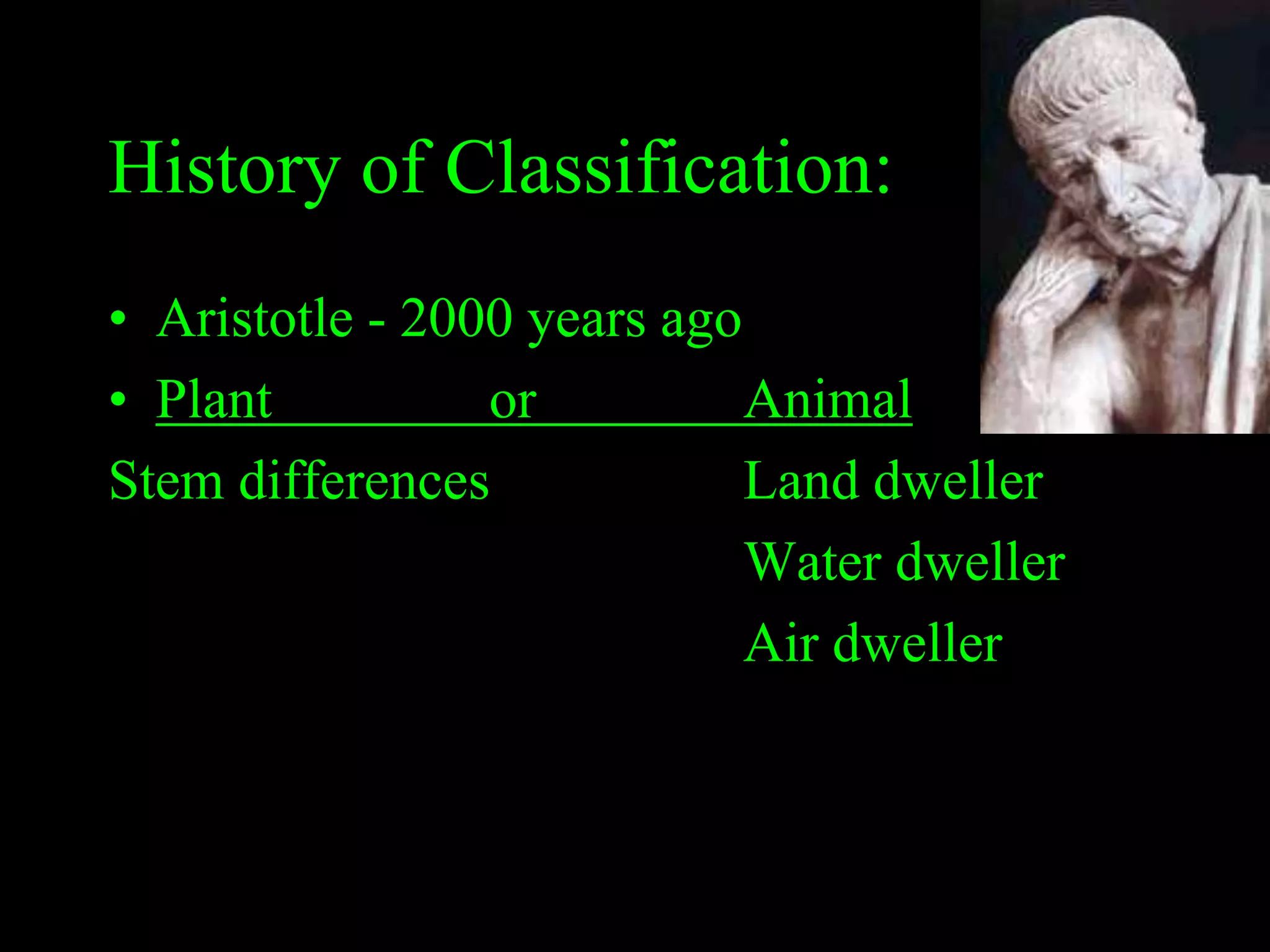 Levels of classification | PPTX