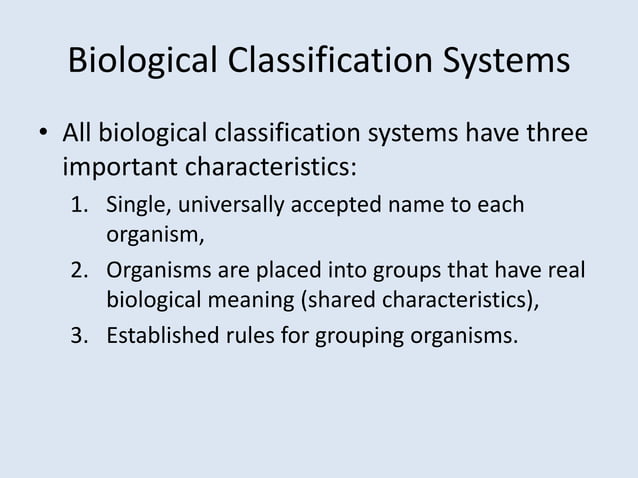 Levels of classification | PPTX | Biological Sciences | Science