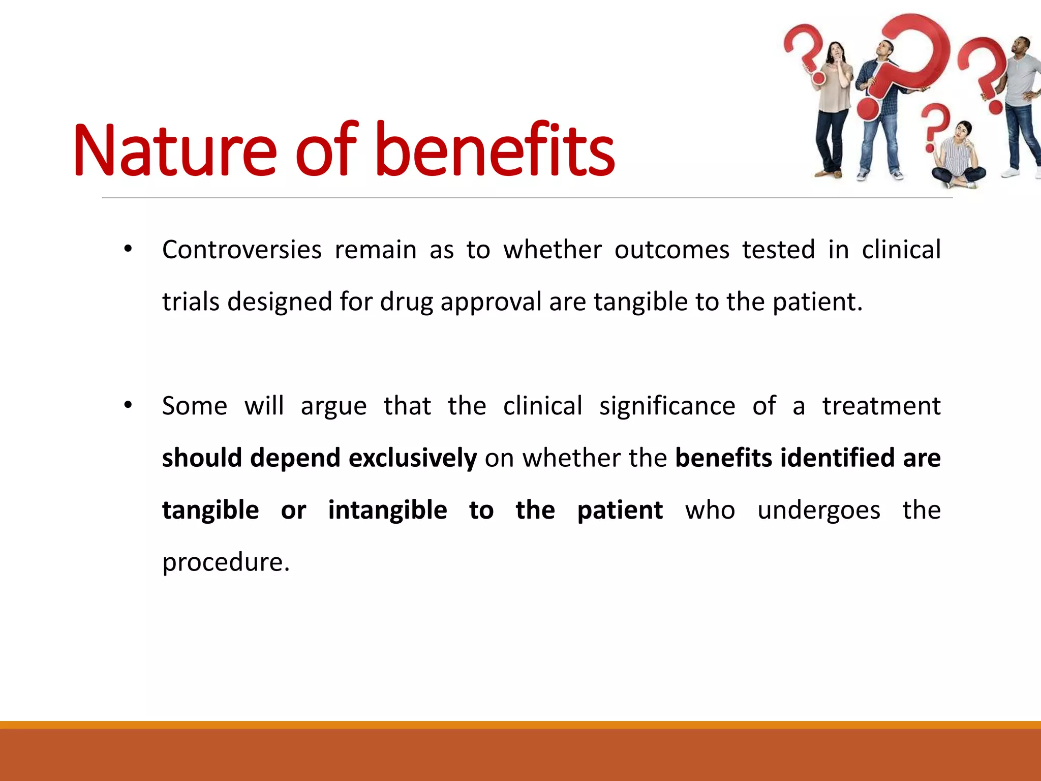 Levels of clinical significance | PPTX