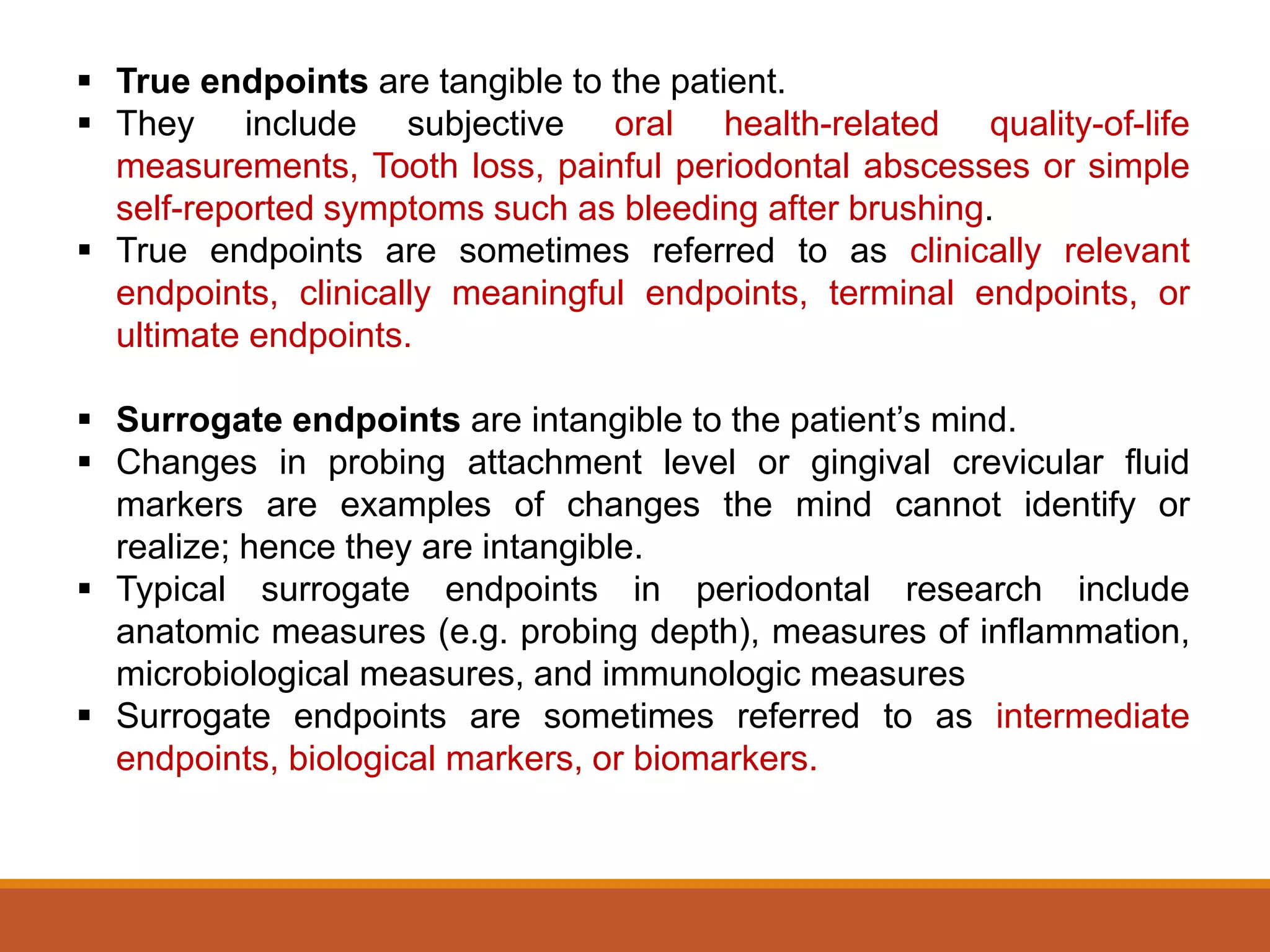 Levels of clinical significance | PPTX