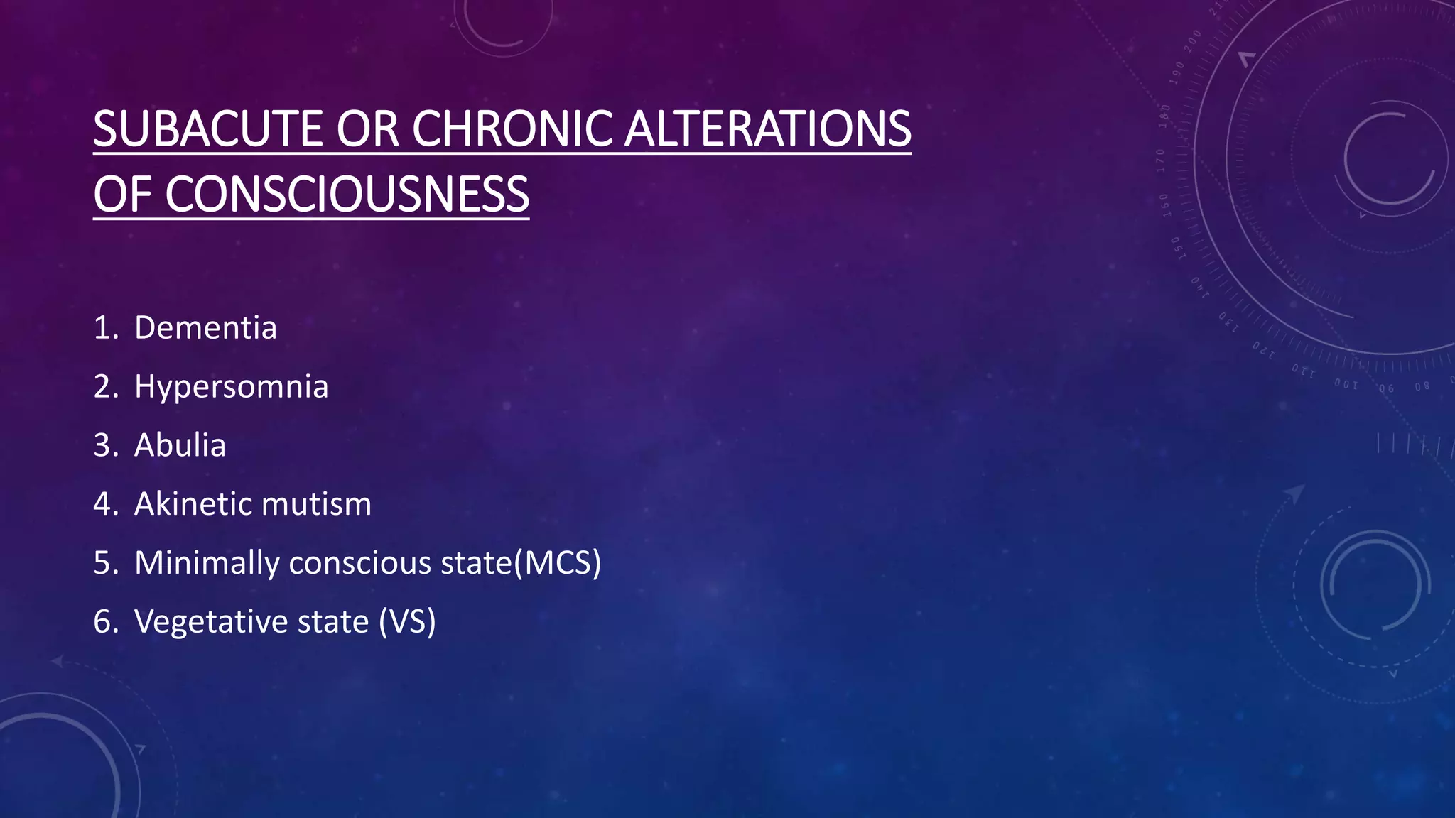 Levels of consciousness | PPTX