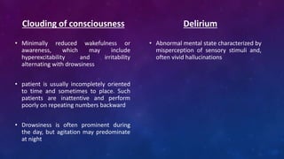 Levels of consciousness | PPTX