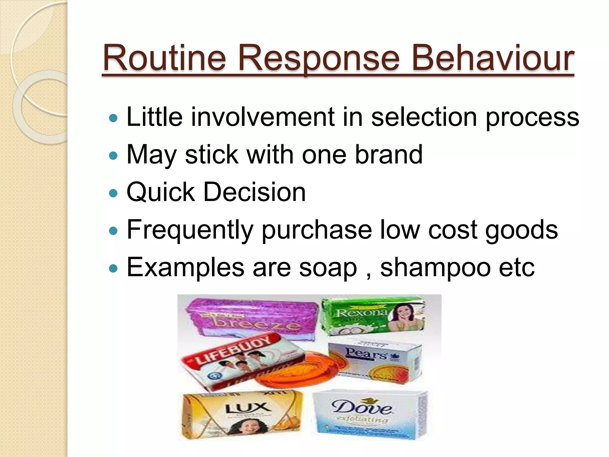 Levels of Consumer Decision making & A model of Consumer Decision ...