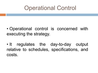 Levels of Control | PPTX