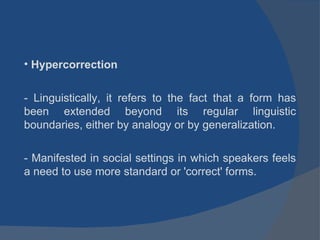 Levels of dialects | PPT