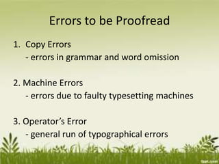 Levels of editing | PPT