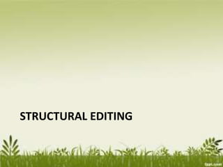 Levels of editing | PPT