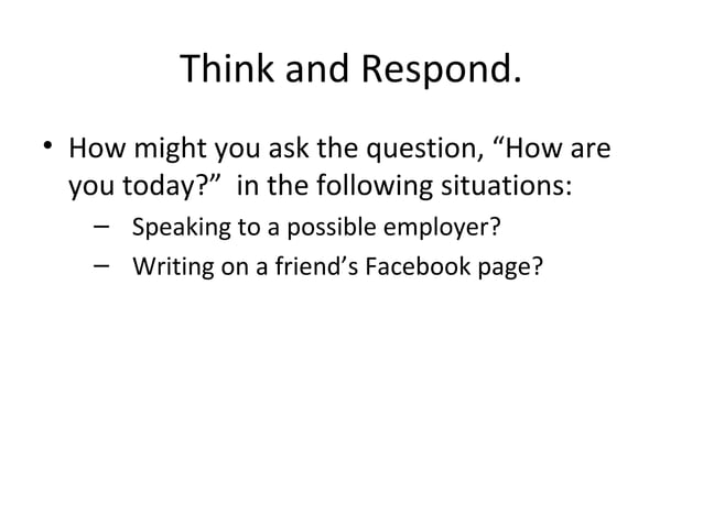 Levels of formality in writing3 | PPT | Business | Business and Finance