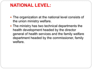 Levels of health care ppt | PPTX