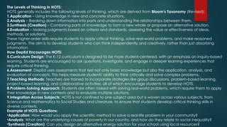 LEVELS OF HOTS.pptxLEVELS OF HOTS.pptxLEVELS OF HOTS.pptx