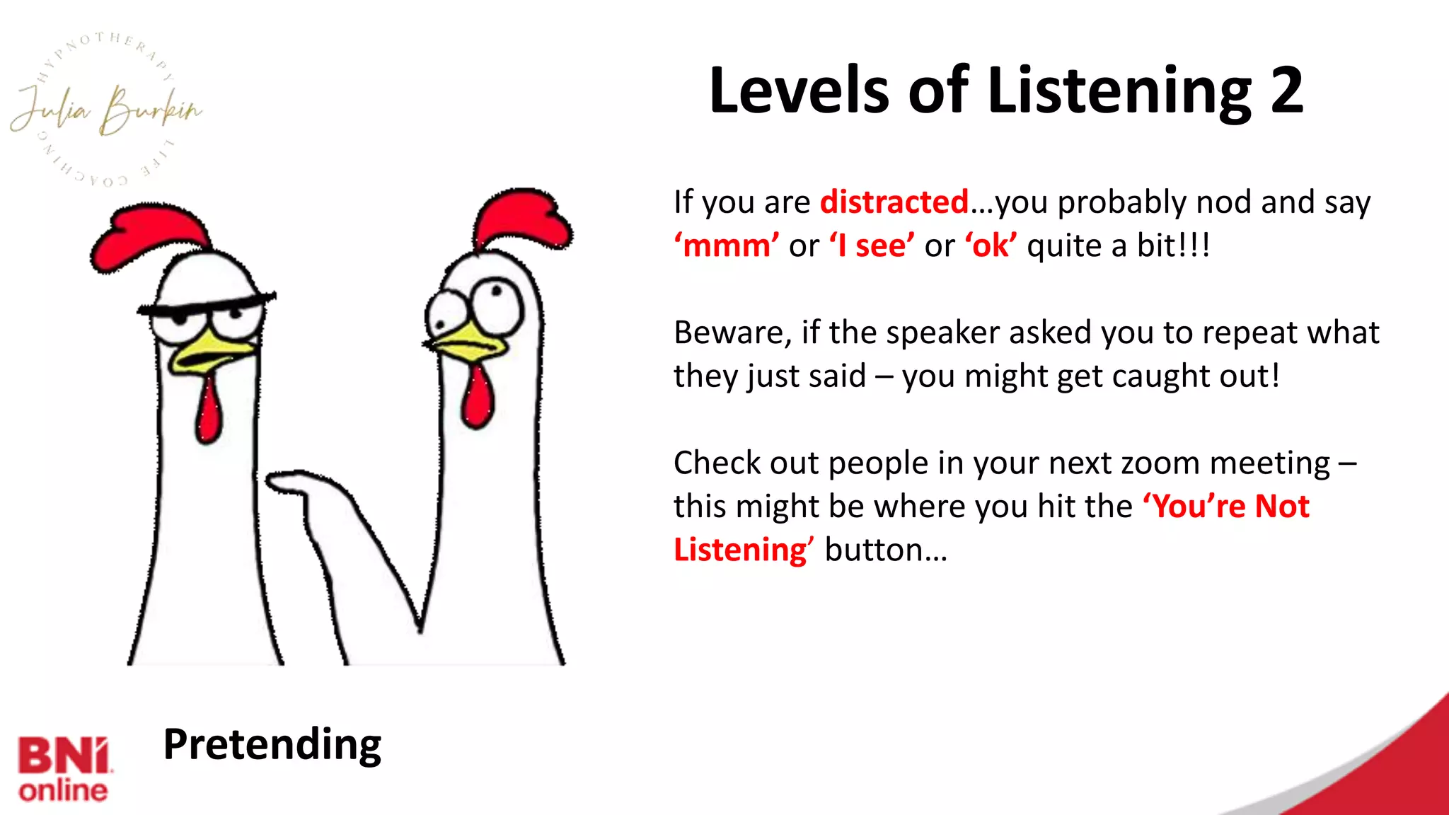 Levels of Listening - Education Slot | PPTX