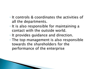 Levels of management | PPTX