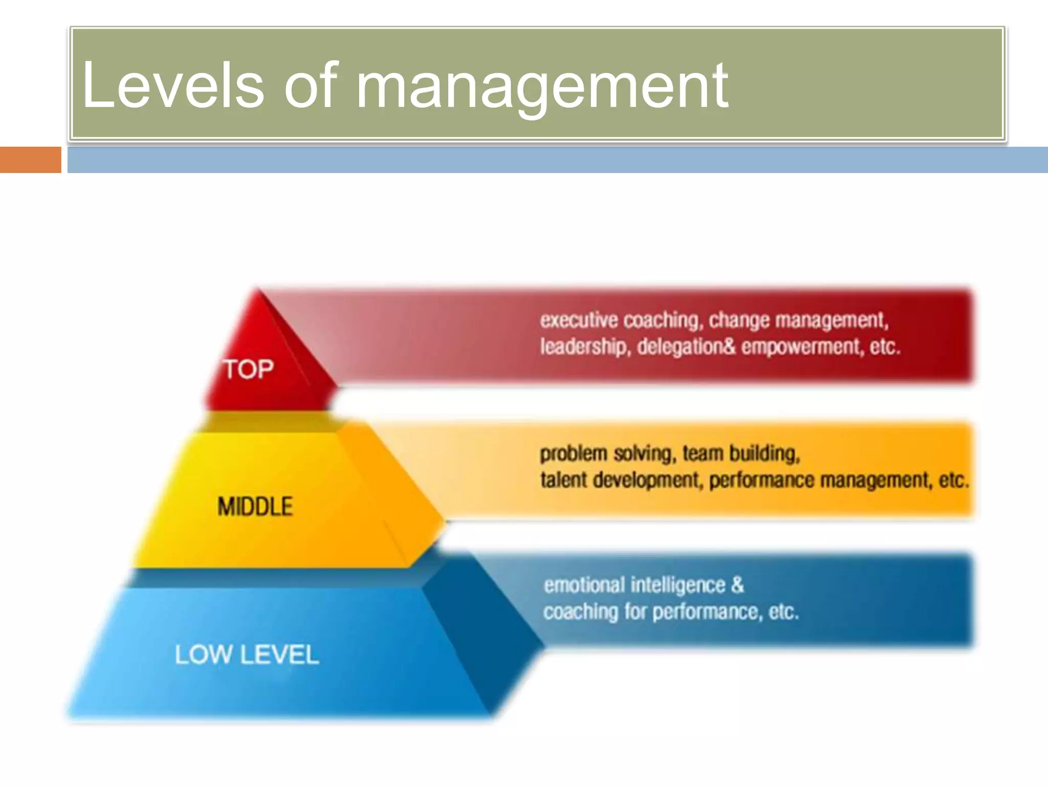 Levels of management | PPTX