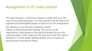 Levels of management | PPTX