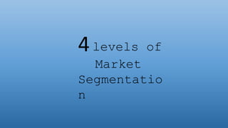 Levels of marketing | PPT