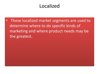 Levels of market segmentation | PPTX | Marketing and Advertising | Business