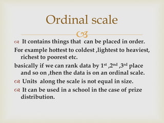 Levels of measurement | PPTX