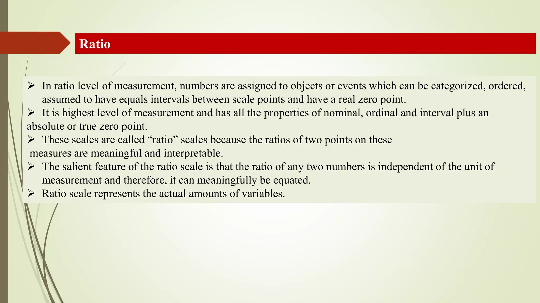 Levels of measurement | PPTX