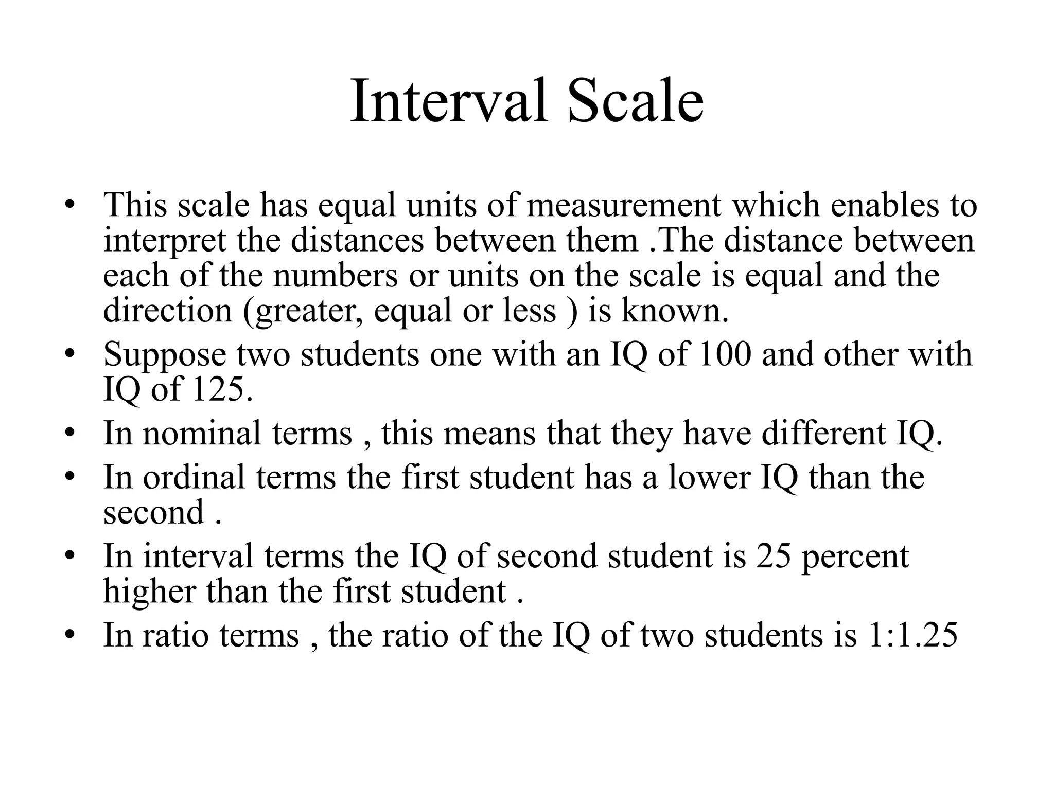 Levels of measurement | PPTX
