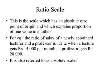 Levels of measurement | PPTX