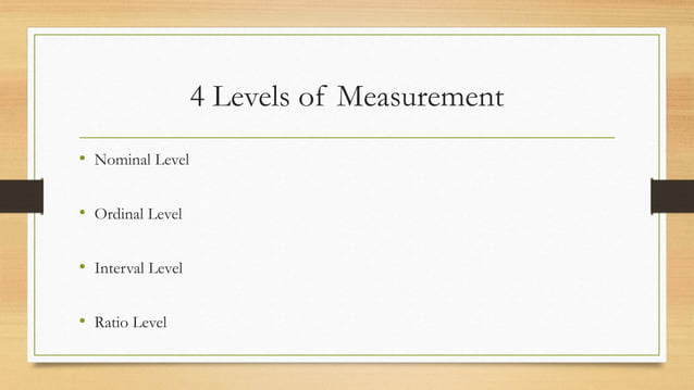 Levels of Measurement in statistical manner.pptx