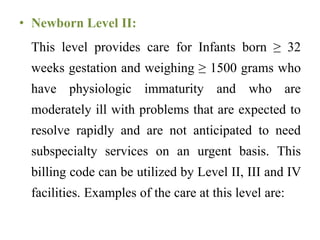 LEVELS OF NEONATAL CARE.pptx