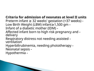 Levels of Neonatal Care Units in hospital.ppt | Parenting Babies and ...