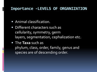 Levels of organization | PPTX