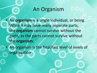 Levels of organization | PPTX