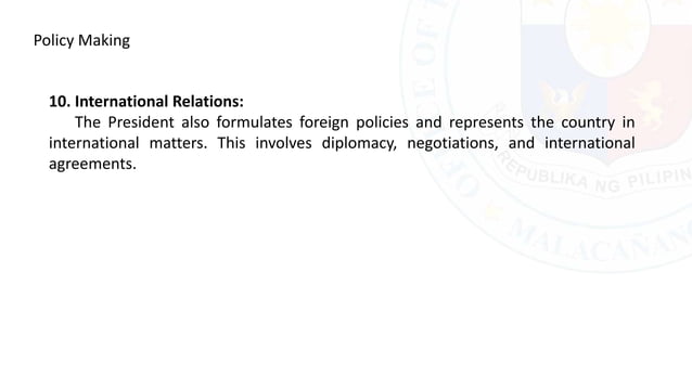 LEVELS OF POLICY MAKING.pptx | Political Issues & policy | Politics