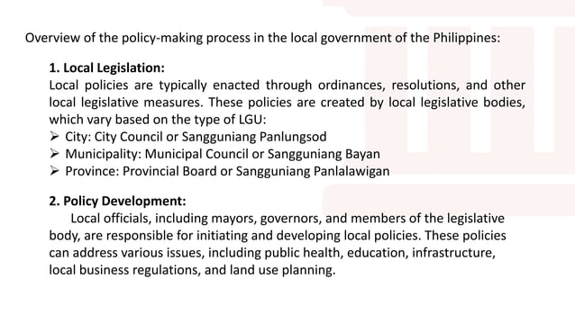 LEVELS OF POLICY MAKING.pptx | Political Issues & policy | Politics