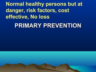 Levels of prevention | PPT