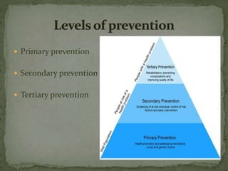 Levels of prevention | PPTX