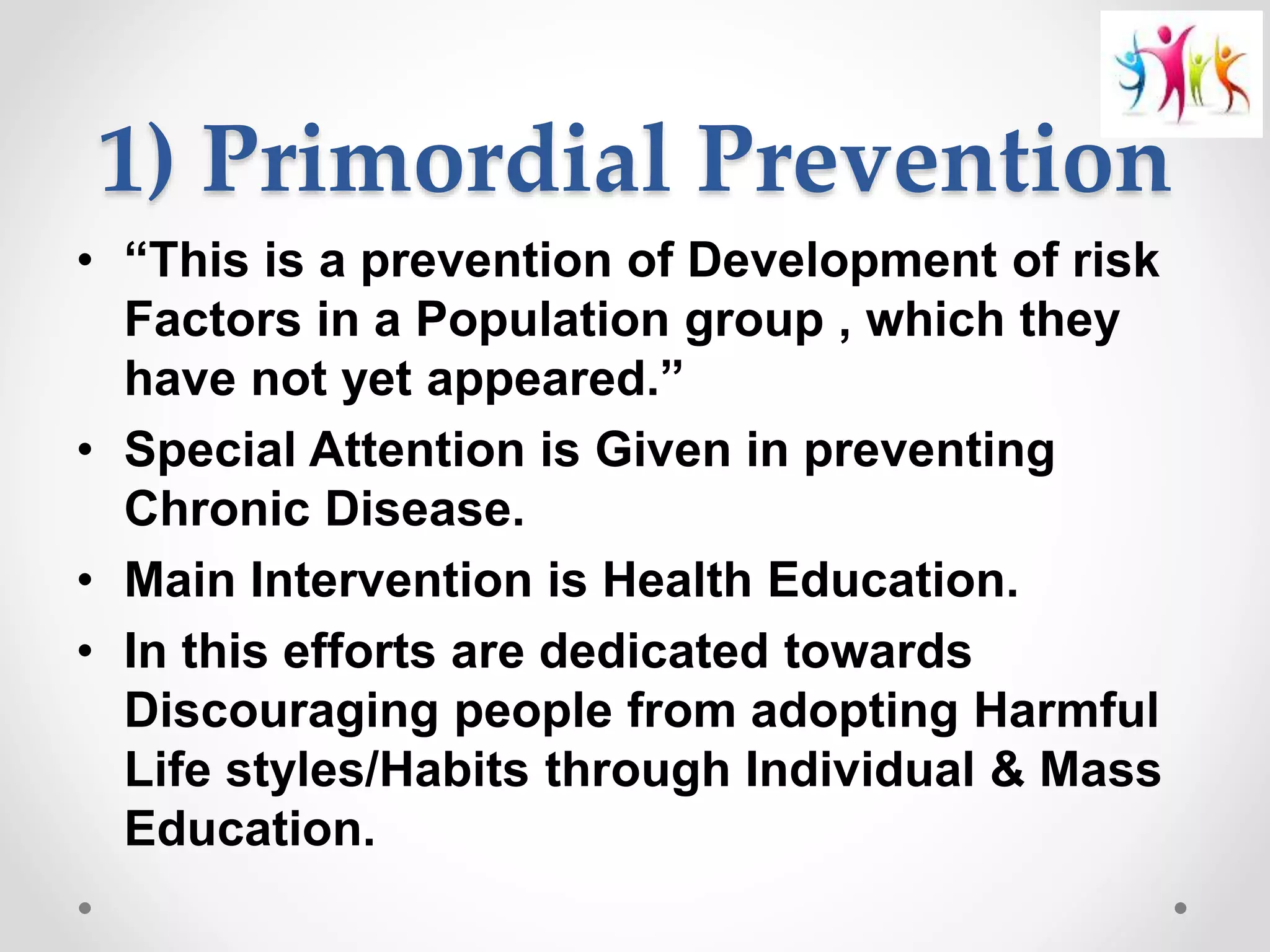 Levels of prevention | PPTX