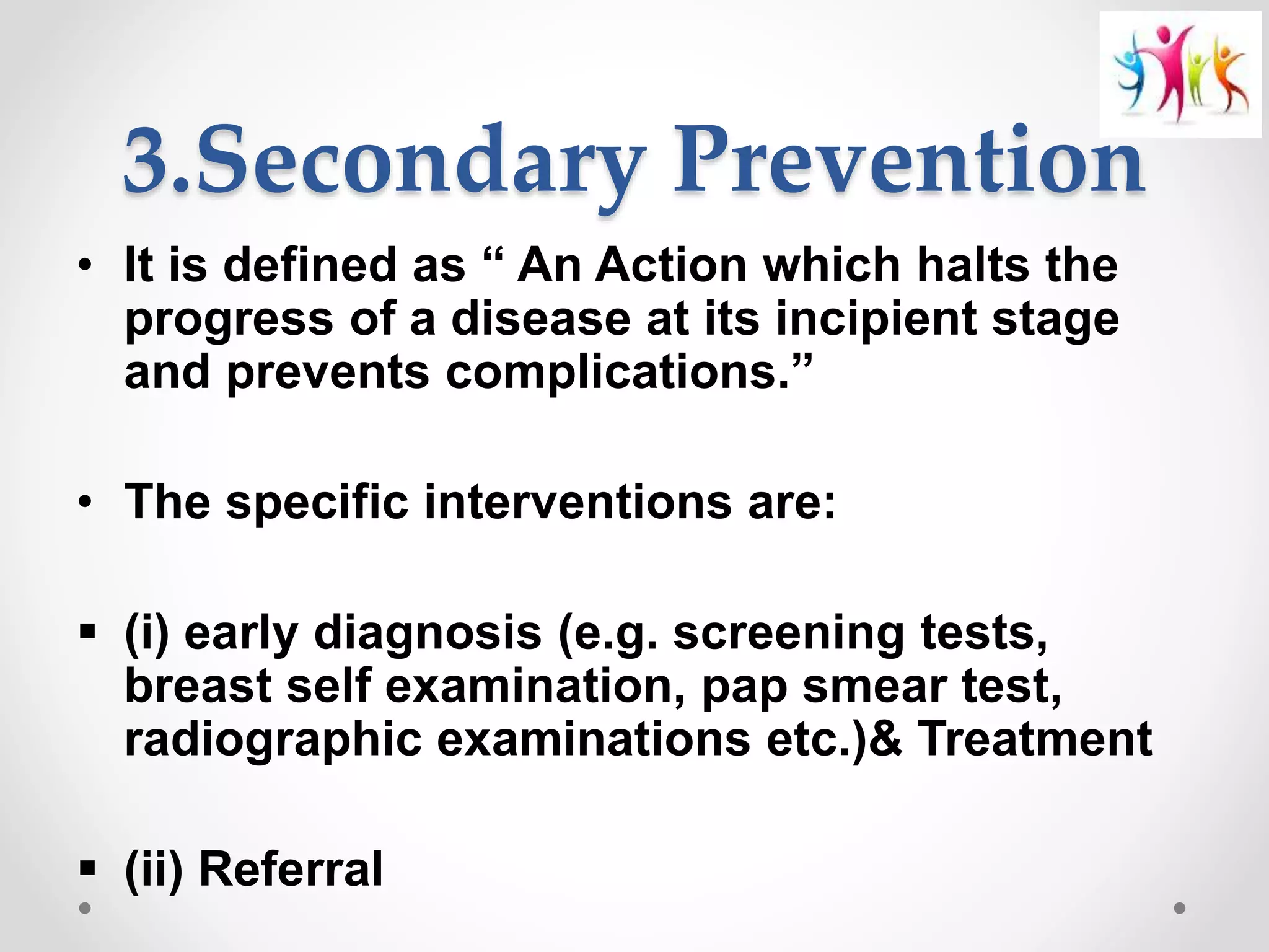 Levels of prevention | PPTX