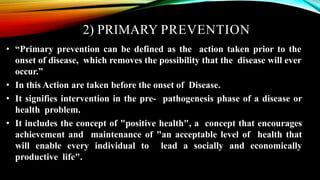 Levels of prevention | PPTX