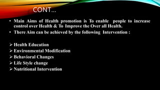 Levels of prevention | PPTX