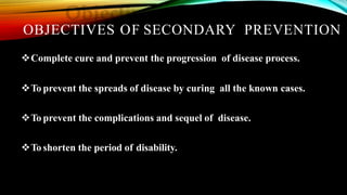 Levels of prevention | PPTX