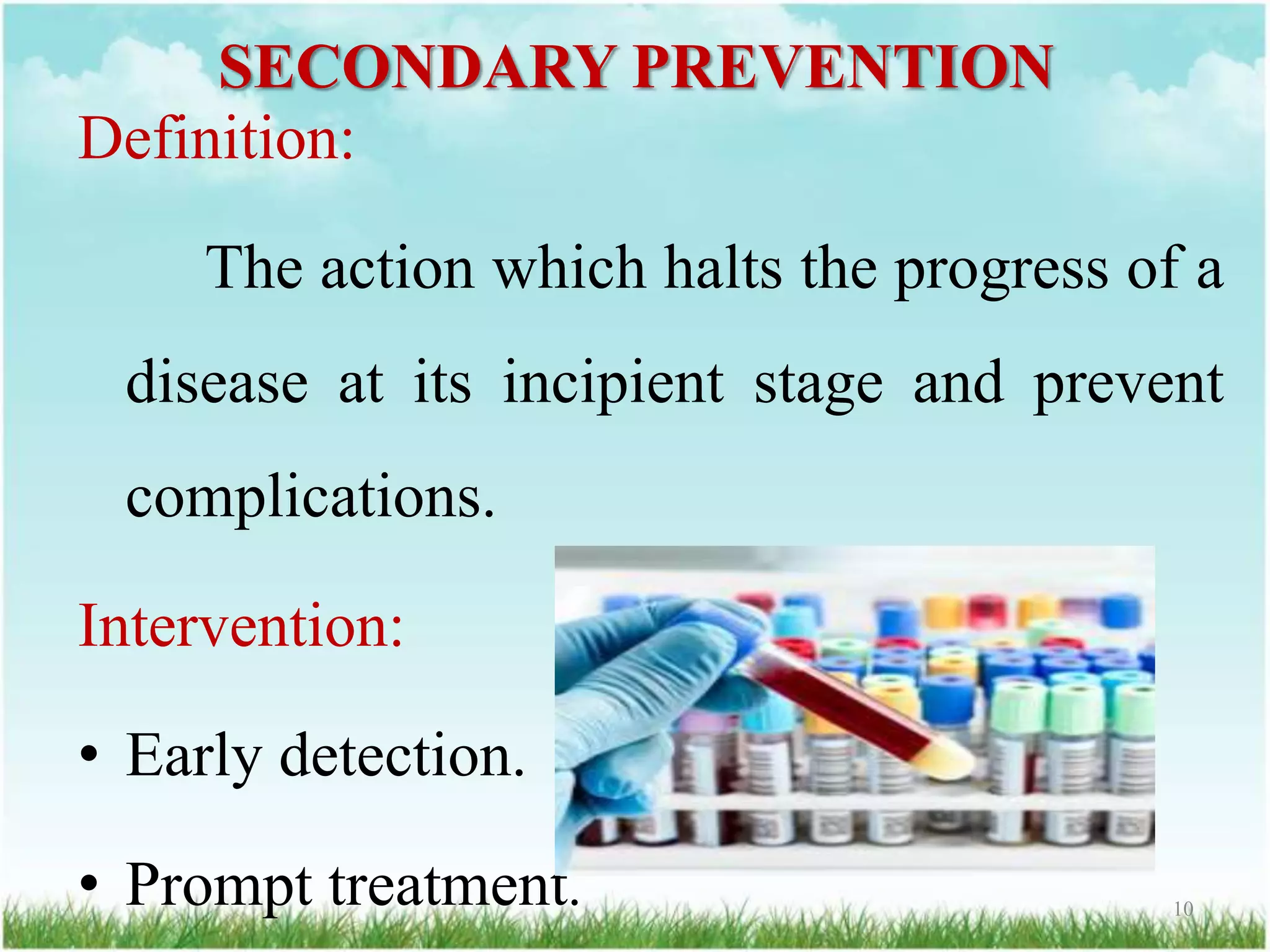 Levels of prevention | PPTX