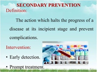 Levels of prevention | PPTX