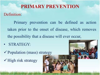 Levels of prevention | PPTX