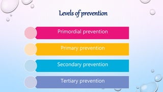 Levels of prevention | PPTX | Healthcare Industry | Industries